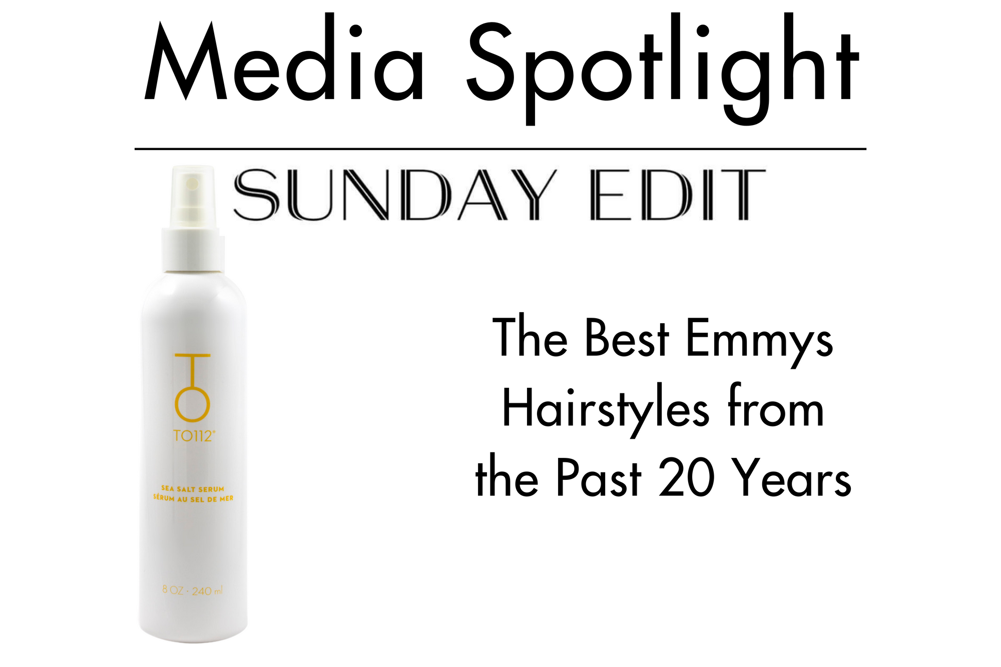 Media Spotlight : The Sunday Edit | TO112
